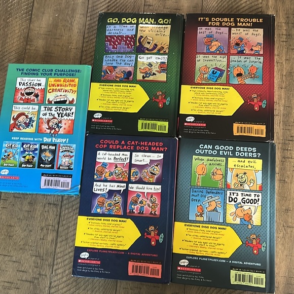 Dog Man | Other | Dog Man Book Set 5 | Poshmark